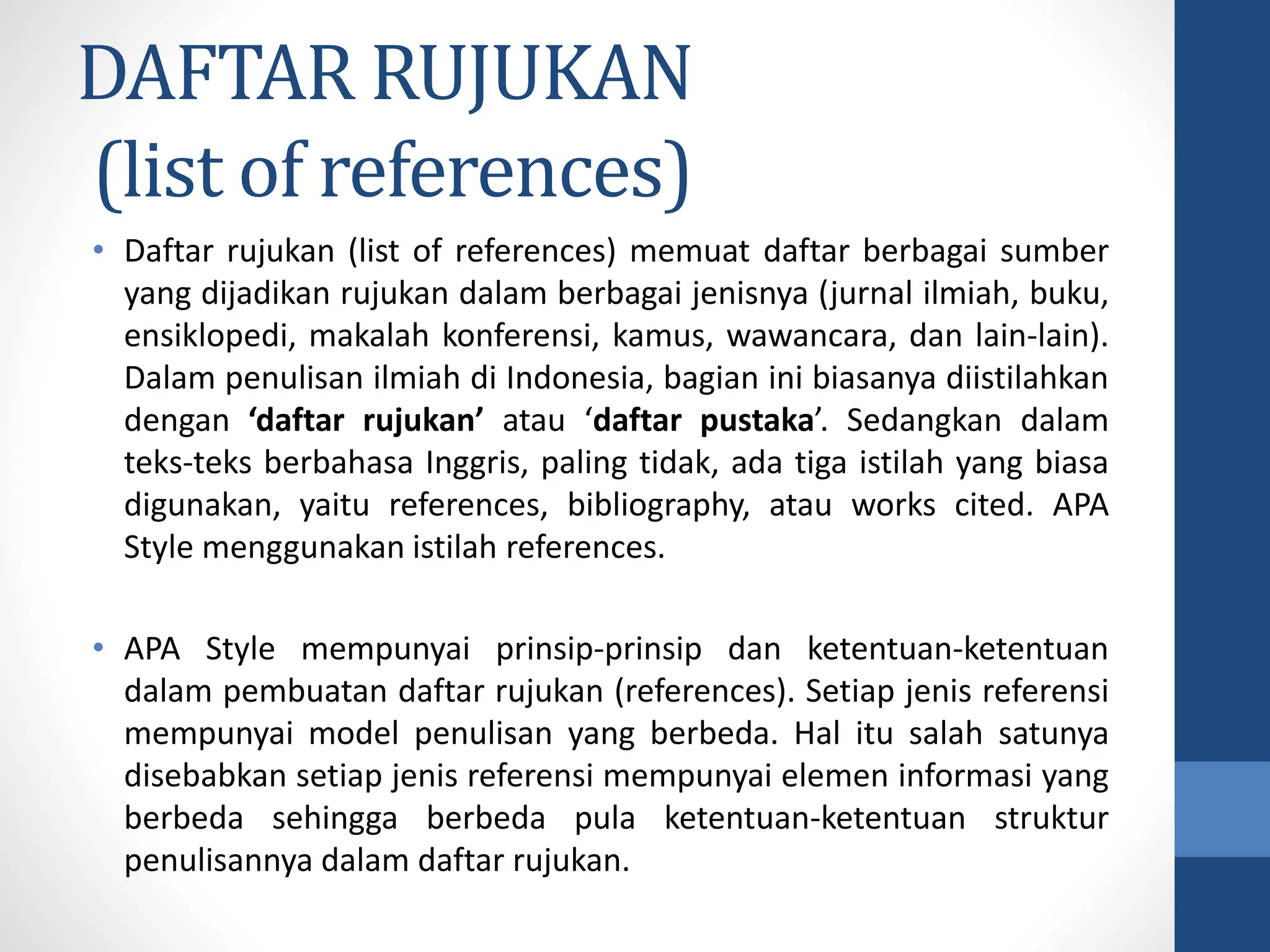 Kutipan: Macam, Cara Penulisan dan Contohnya | PPTX