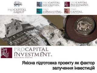 Procapital Investment | PPT
