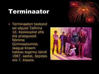 Eesti kuulsused | PPT