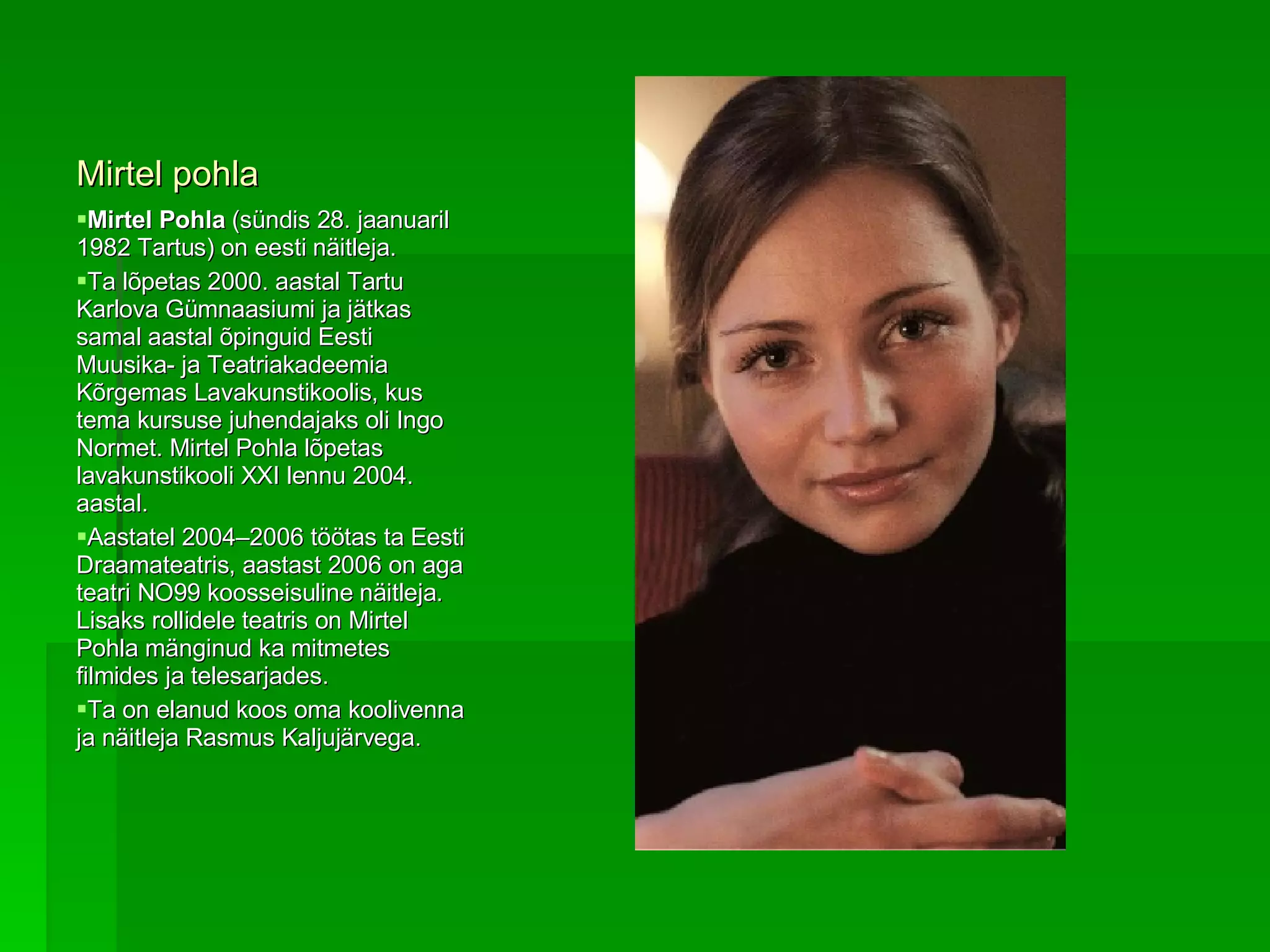 Kuulsuste galerii | PPT