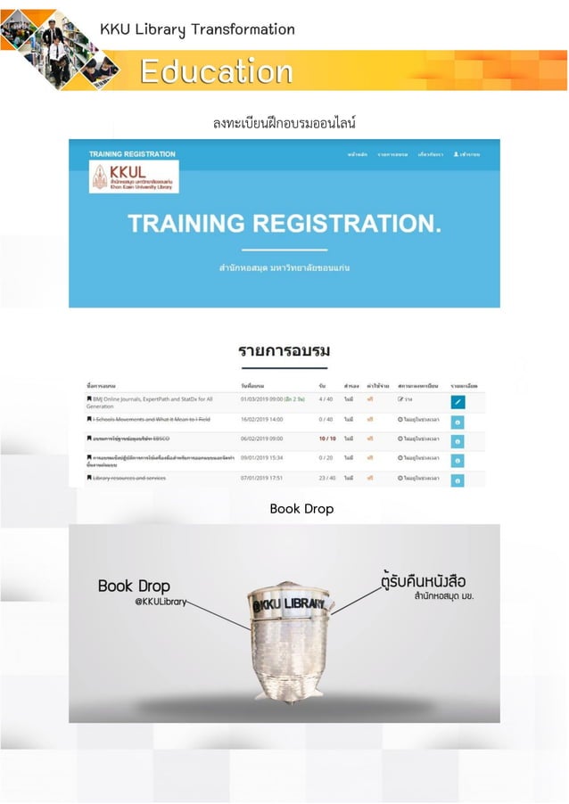KKU Library Transformation | PDF