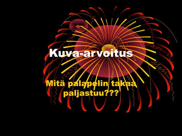 Kuva-arvoitus | PPT