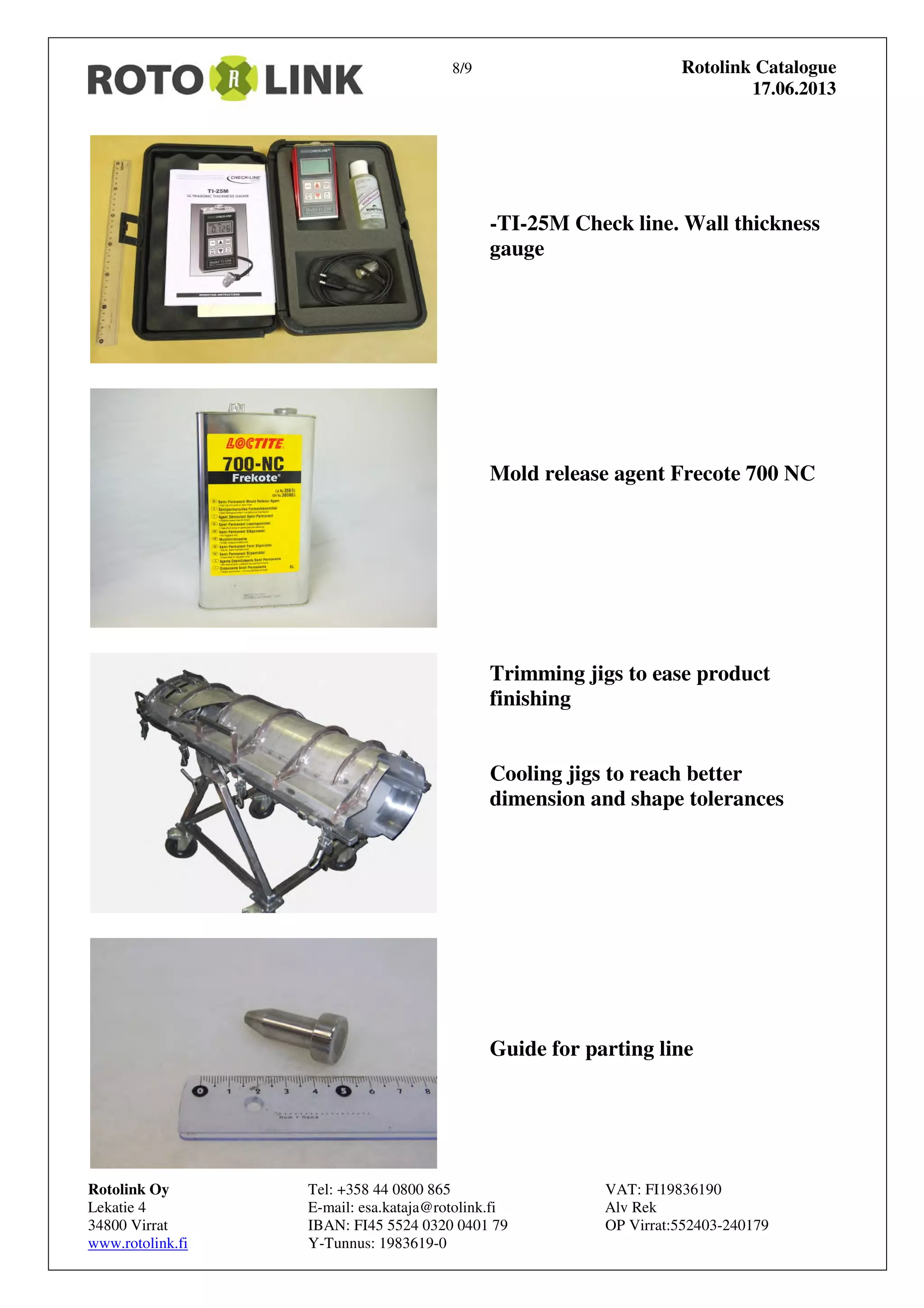 Rotolink Catalogue | PDF