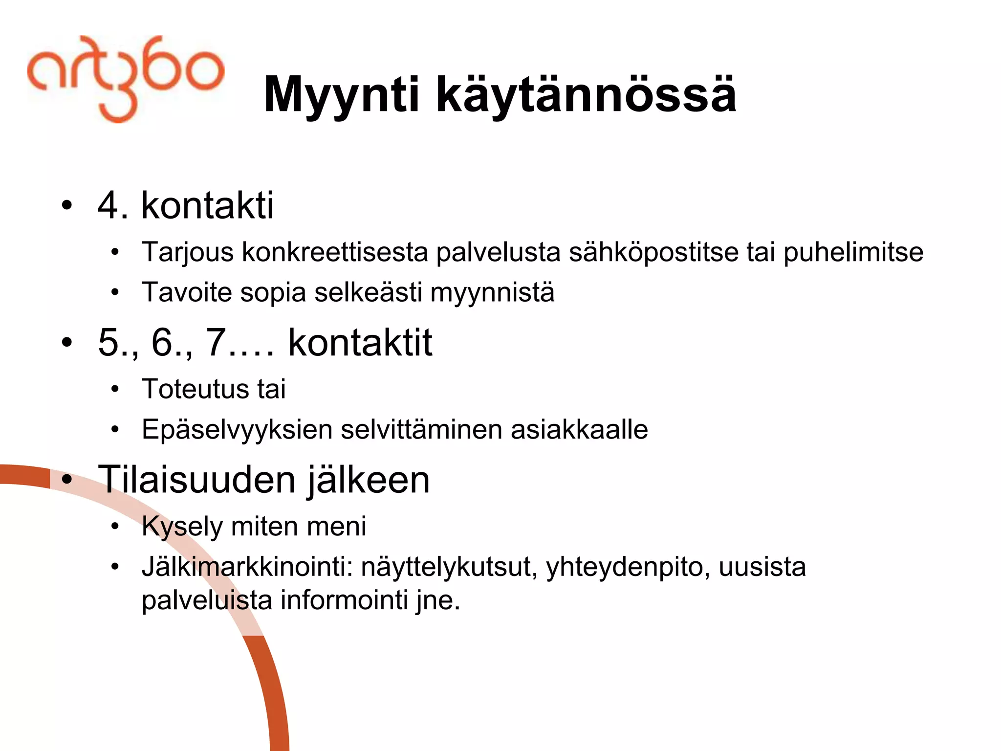 Kuvataiteen tuotteistaminen&art360 _070511 | PPT