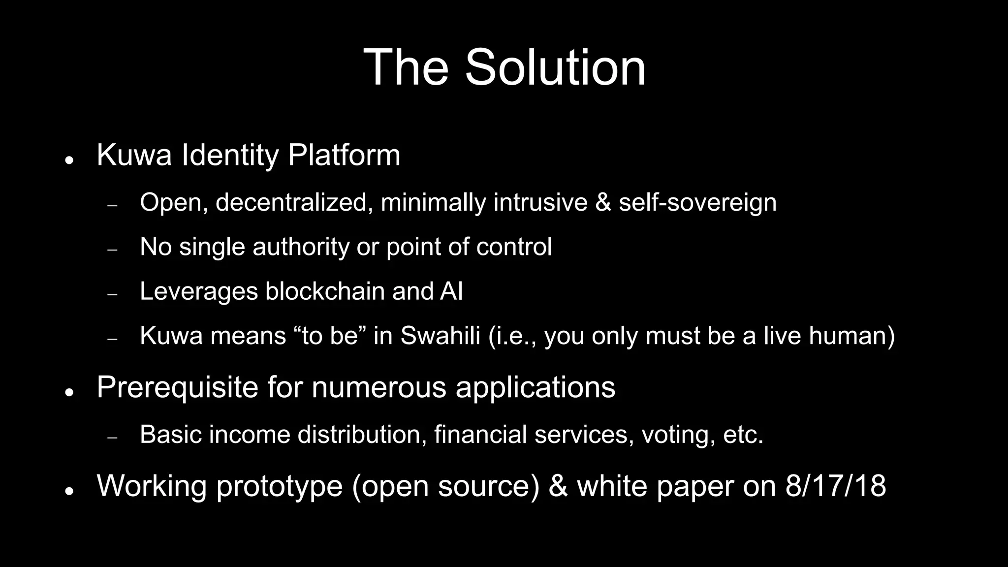 A Quick Overview of the Kuwa Platform & Project | PPTX