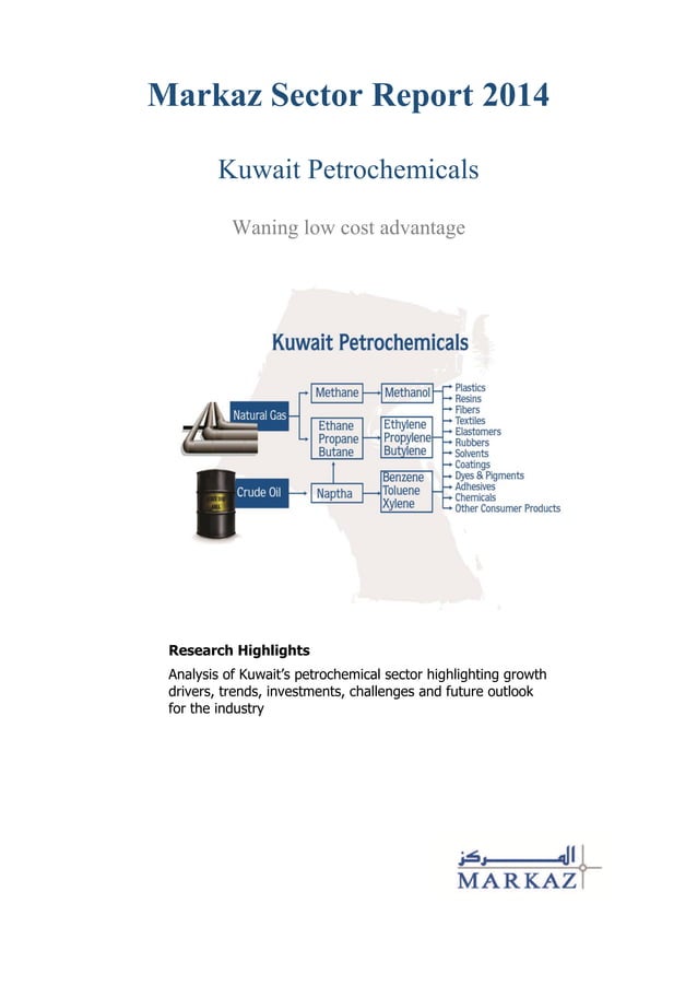 Kuwait Petrochemicals Industry Research Report | PDF | Stocks and Bonds ...