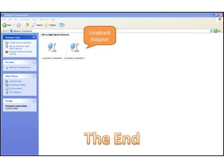 Installing Loopback Adapter | PPT