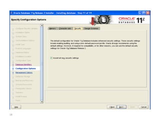 Oracle Database 11g Release 2 Installation | PPT
