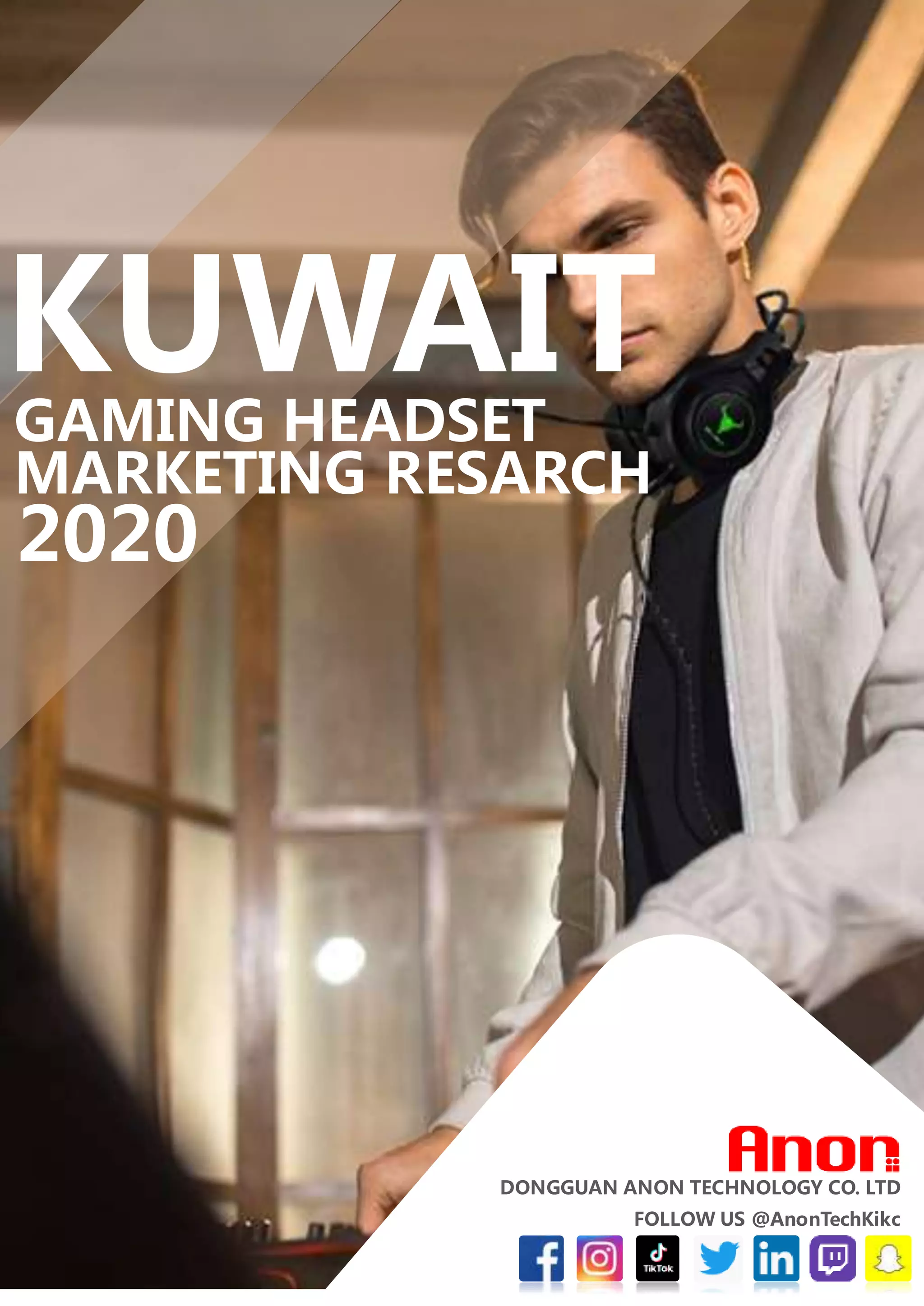 Kuwait gaming headset marketing research | PDF