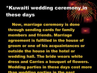 Kuwaiti Wedding | PPT | Wedding | Personal Celebrations & Life Events