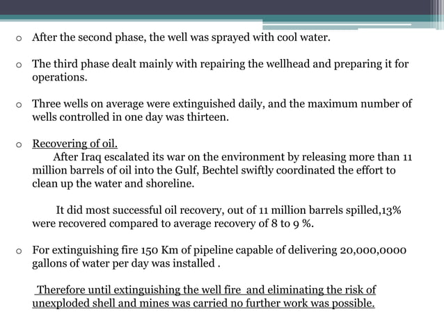 Kuwait oil field | PPTX | Geology | Science