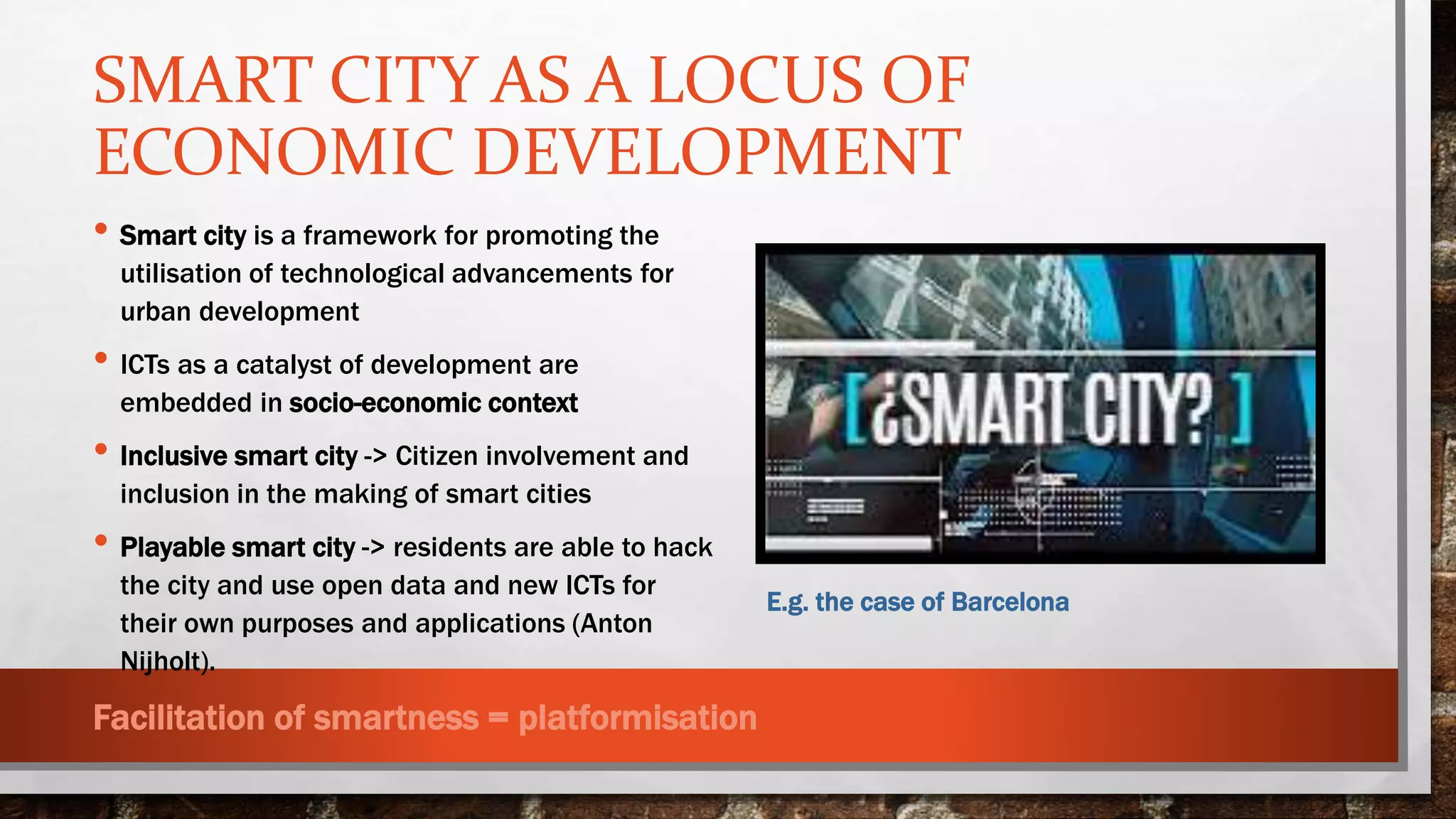 Platforms for smart economic growth | PPTX