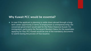 KUWAIT PCC | PPTX