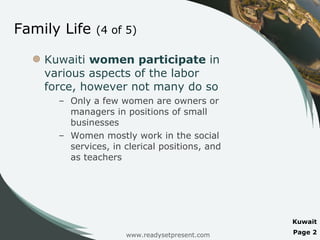 Kuwait Country PowerPoint Presentation Content | PPT