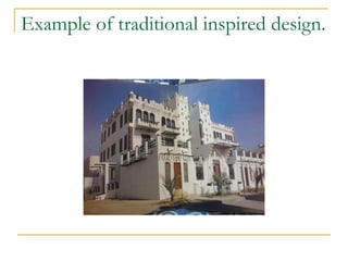 Urban design and form as functions of cultural identity | PPT