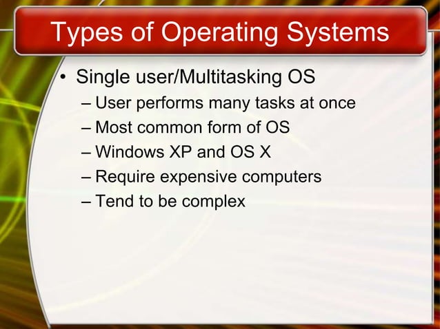 opreting system | PPT