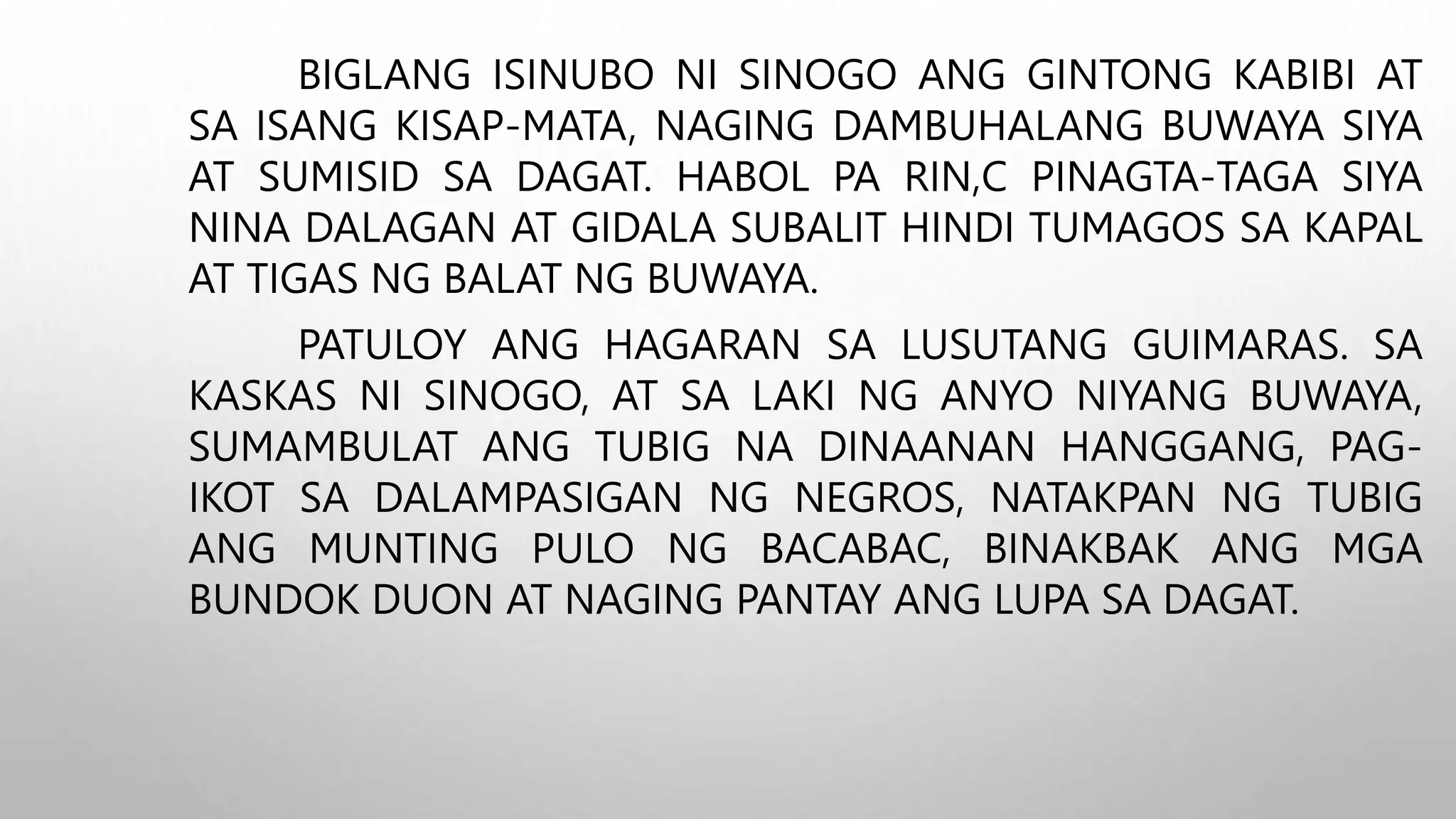 Kuwentong-bayan - Ang kataksilan ni Sinogo.pptx