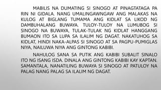 Kuwentong-bayan - Ang kataksilan ni Sinogo.pptx