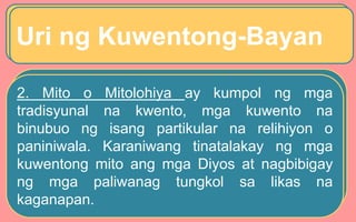 KUWENTONG-BAYAN FILIPINO 7 | PPTX