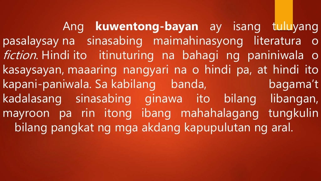 Kuwentong bayan