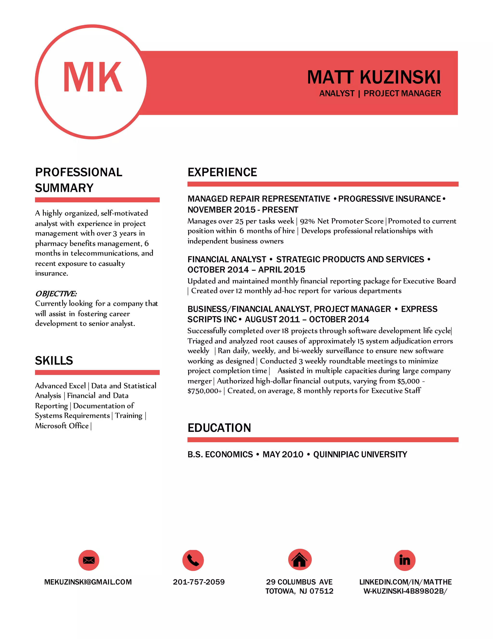 Matthew Kuzinski Resume | DOCX