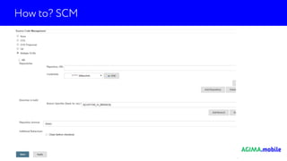Непрерывная интеграция с Jenkins / Максим Кузнецов (AGIMA.mobile) | PDF