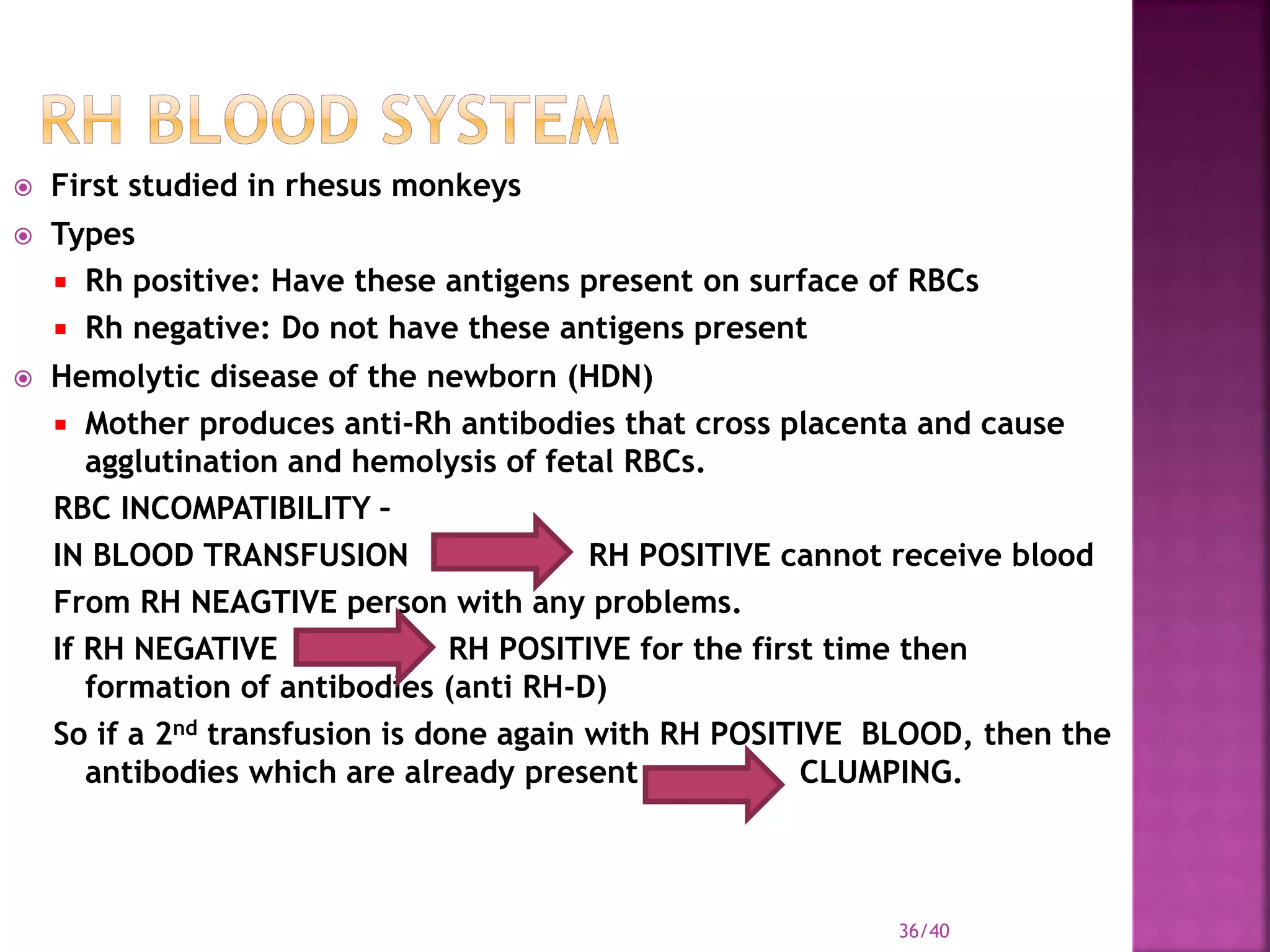 BLOOD AND ITS COMPONENTS | PPTX