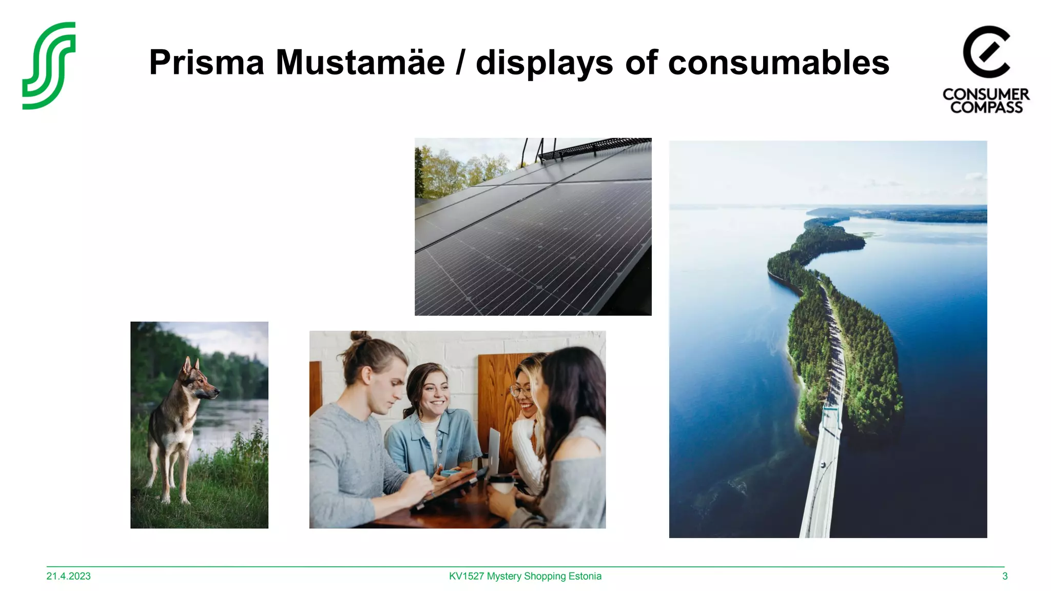 Display of consumables | PPT