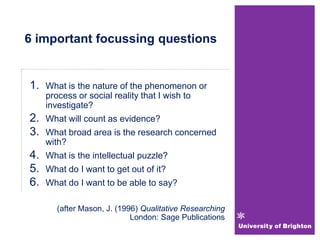 KV712 Intro to Research Methodology Session1 | PPTX