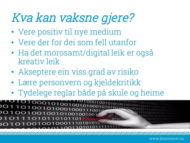 Kva er digital_mobbing_nn | PPT