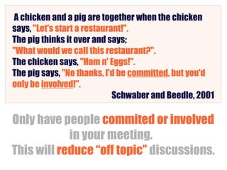 Four Simple Rules for an Effective Meeting Rules (kvaes.be) | PDF