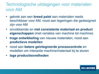 Karel Van Acker: De technologische uitdagingen van iMade | PPTX