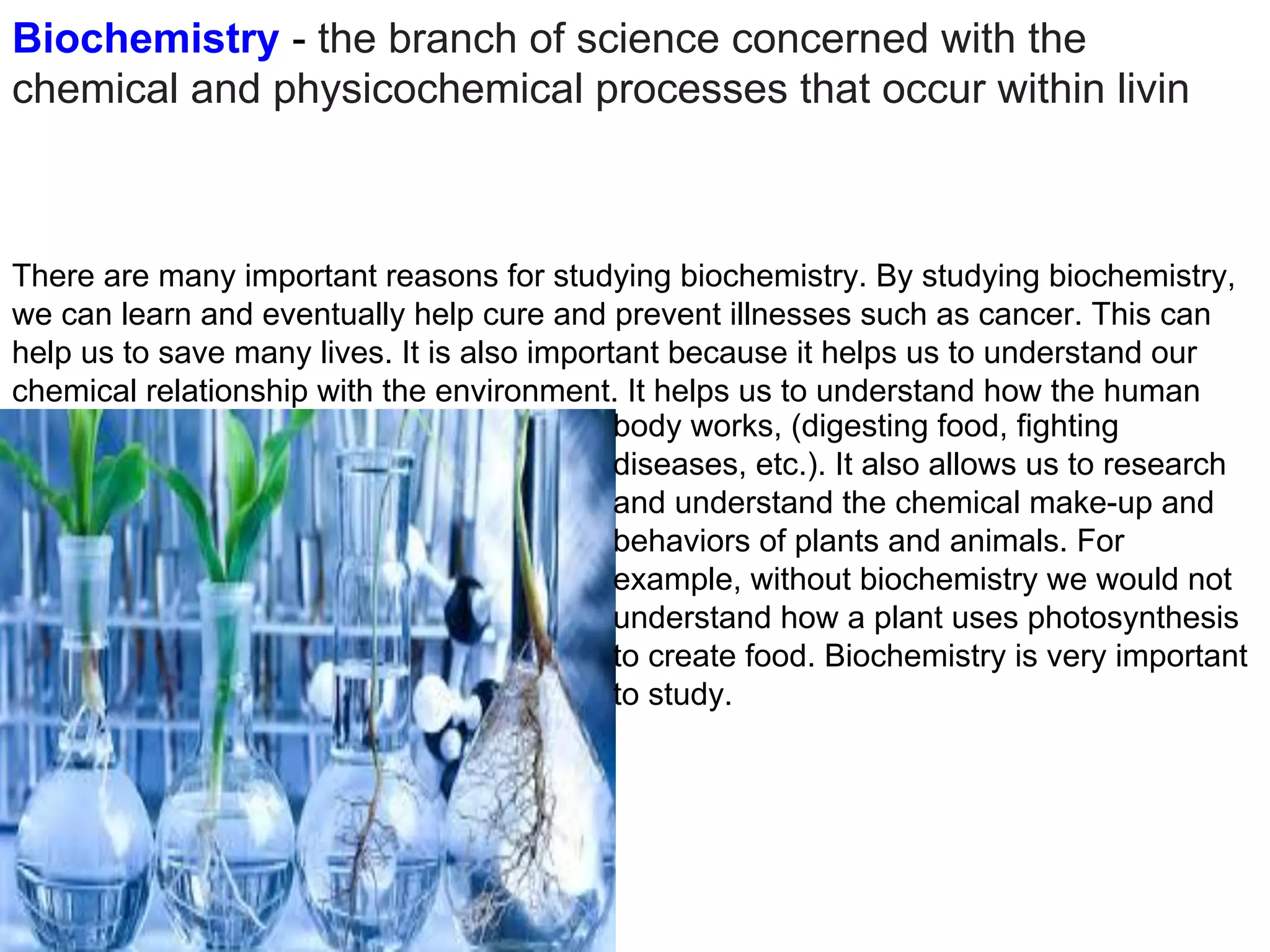 Biochemistry | PDF | Chemistry | Science