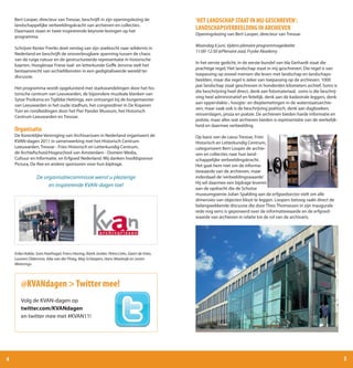 Programma KVAN-dagen 2011 | PDF