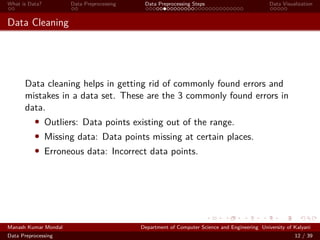 Introduction to Data Preprocessing for Machine Learning | PDF