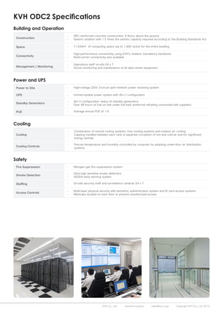 KVH Data Center Solutions | PDF | Cloud Computing | Internet