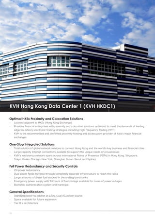KVH Data Center Solutions | PDF | Cloud Computing | Internet