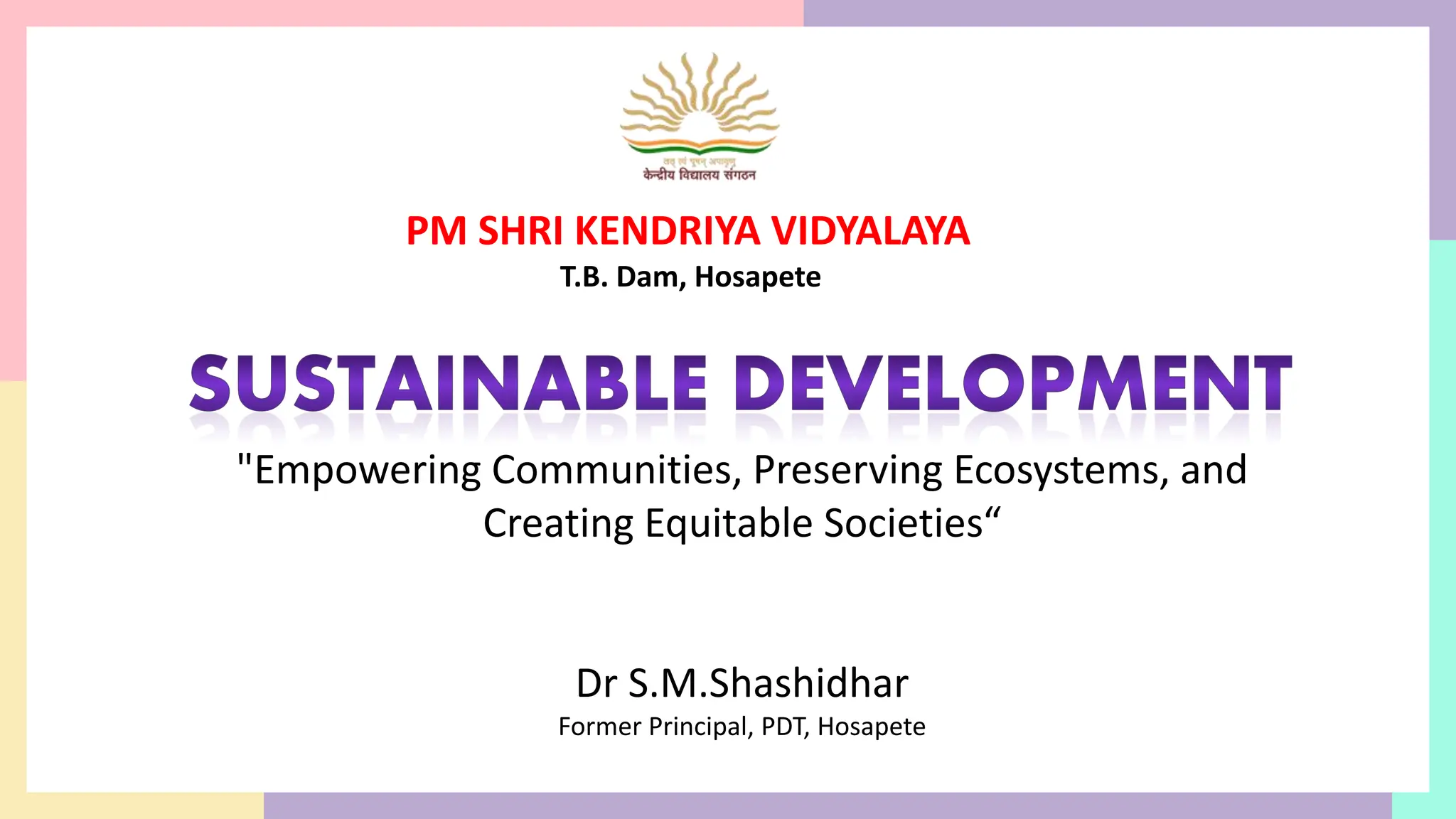 Sustainable Development | PPT
