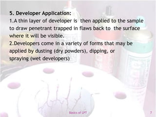 Basics of Liquid Penetrant Testing | PDF