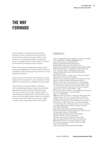 Kvinnor vald-och-fattigdom-rapport-amnesty | PDF | Family and Relationships