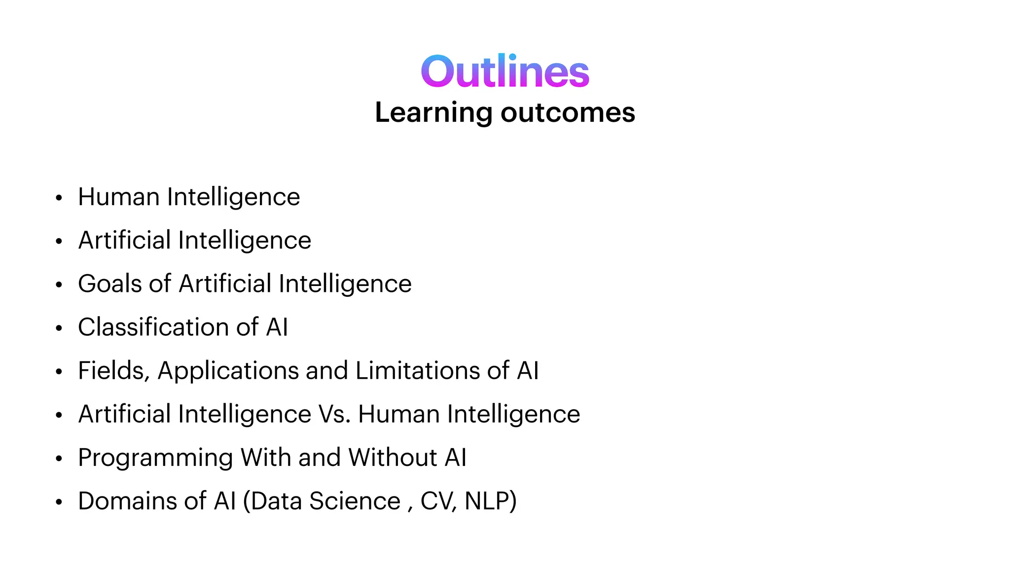 Introduction to Artificial Intelligence (AI) | PDF