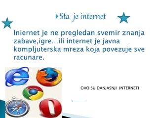 Kviz – internet je moj prijatelj | PPTX