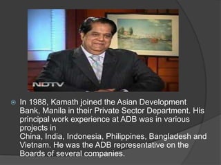Kv kamath | PPT