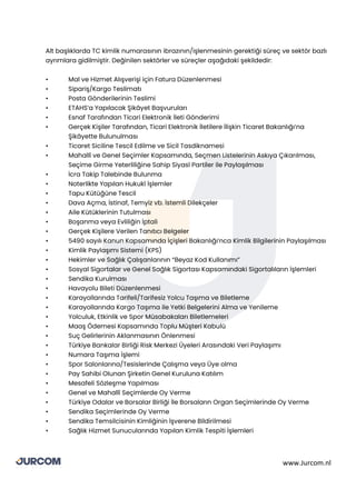 KVKK “T.C. KİMLİK NUMARALARININ İŞLENMESİ HAKKINDA REHBER” ÖZETİ | PDF