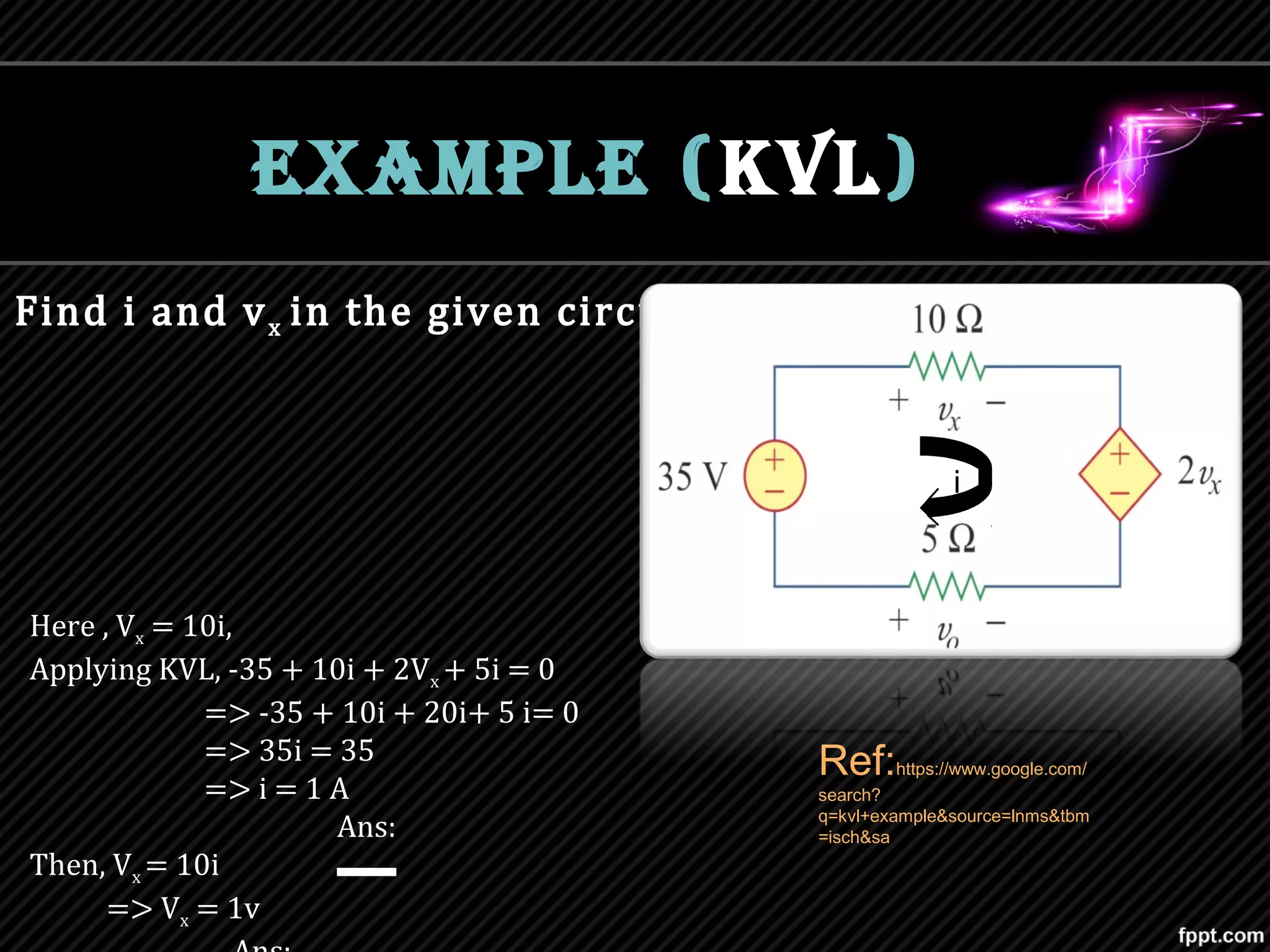 KVL & KCL | PPT | Physics | Science