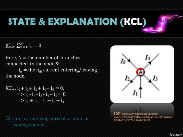 KVL & KCL | PPT | Physics | Science