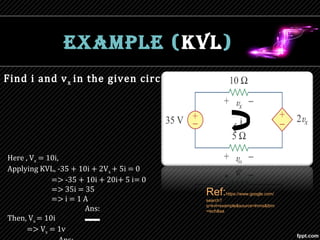 KVL & KCL | PPT