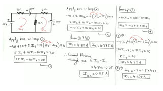 KVL_Lecture _ Elements of Electrical Engineering | PPTX