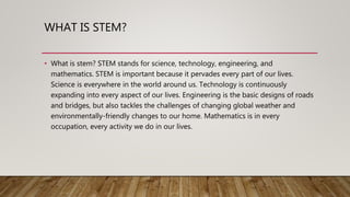 Stem emtech | PPTX
