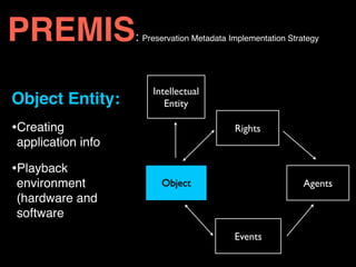 PBCore, METS, PREMIS, MODS, METSRights...oh my! | PDF